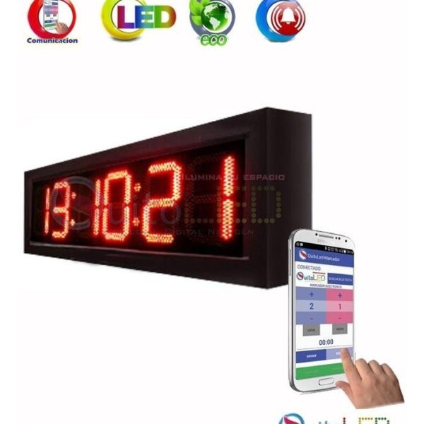 Marcador Electronico Led Inalambrico Exterior Deportivo 1.67×1.50 ...