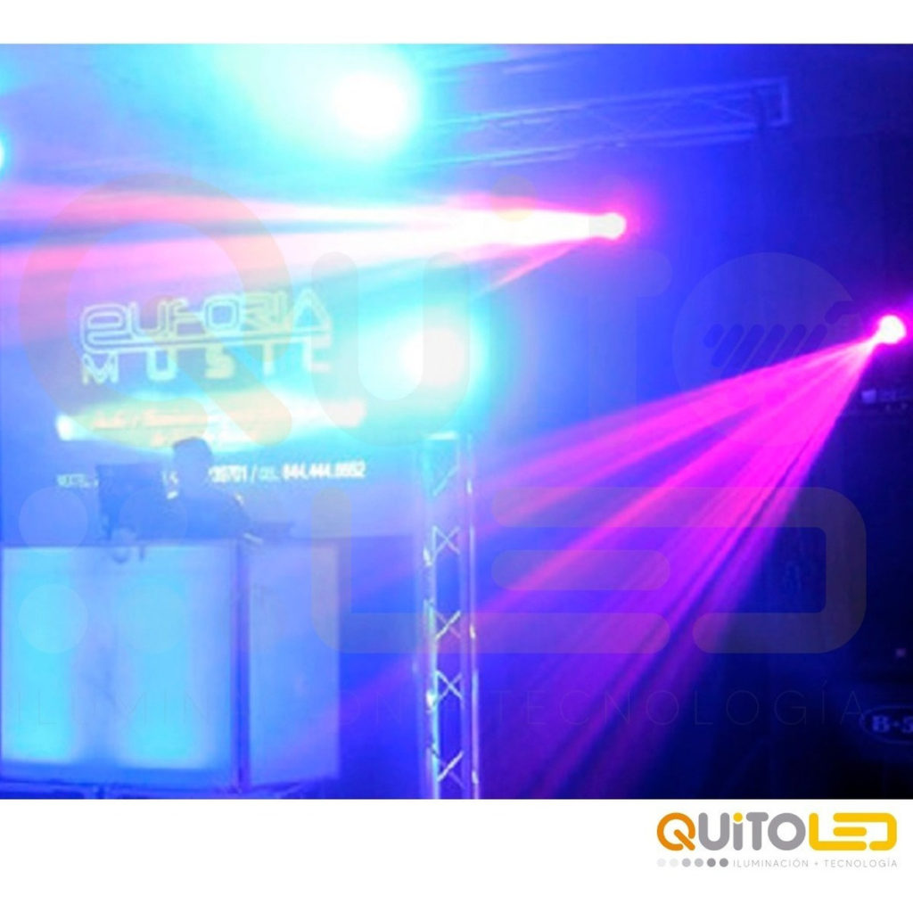 Luz Led Robotica Profesional 7 Focos o Spider - Quitoled