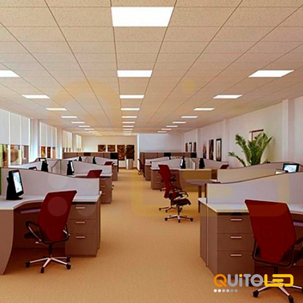 Lampara Led 60x60 48w Ultraslim Luz blanca o cálida - Quitoled